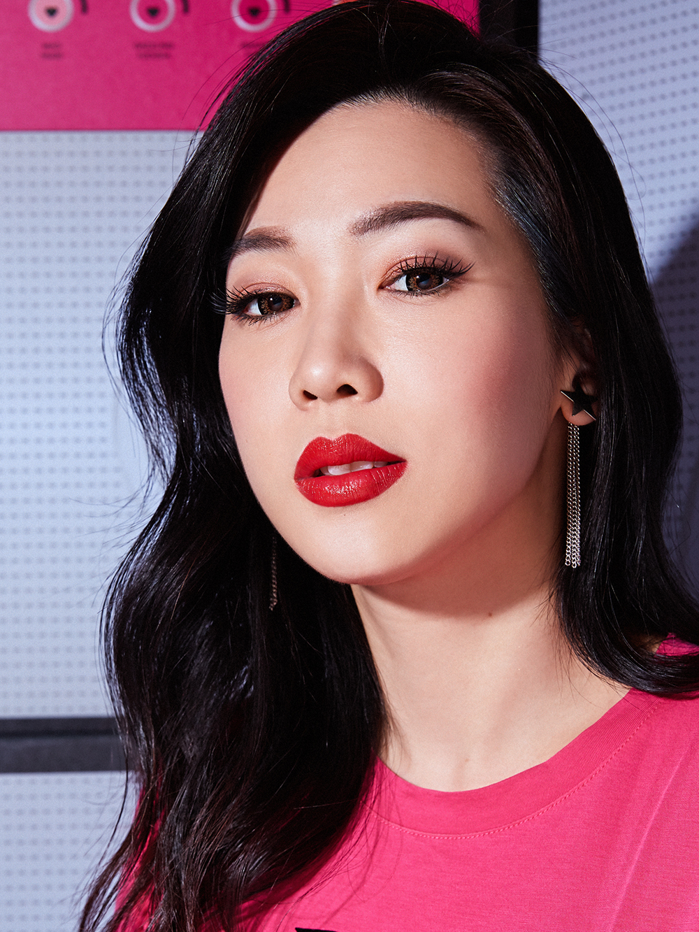 40 girls get their shine on with the new YSL Beauty Volupté lipsticks