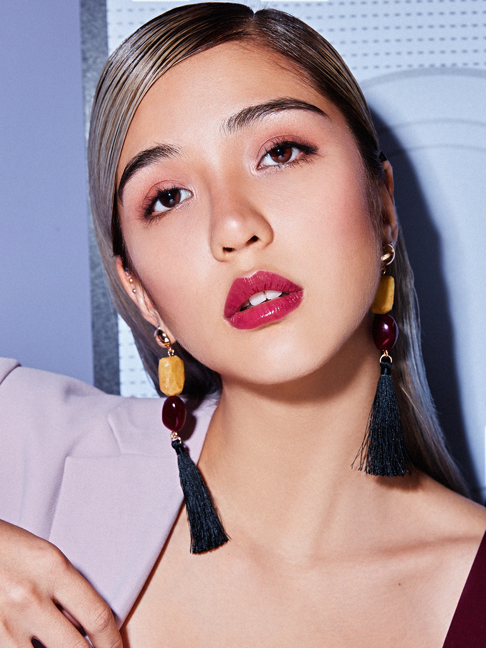 40 girls get their shine on with the new YSL Beauty Volupté lipsticks